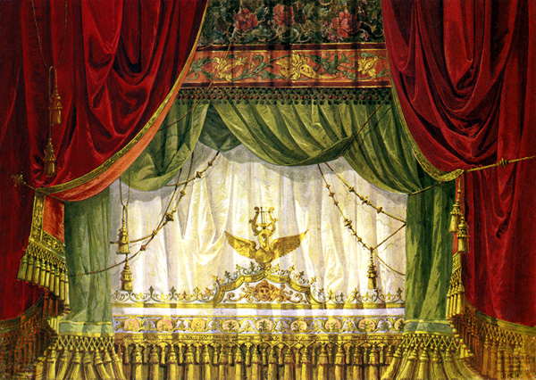 ''L'avventura del sipario'' - Sipari | PERONI