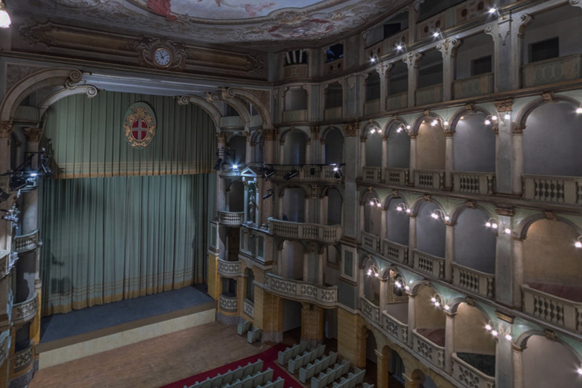 Teatro Fraschini - Telones para teatros históricos | PERONI