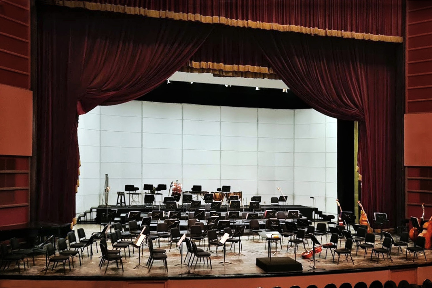 Ópera do Cairo - Cortinas para teatros históricos | PERONI