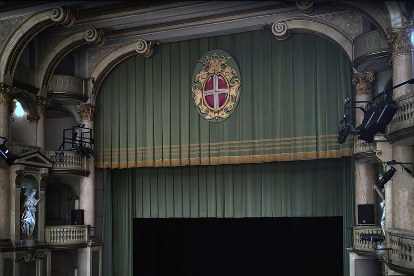 Teatro Fraschini - Cortine pentru teatre reprezentative | PERONI