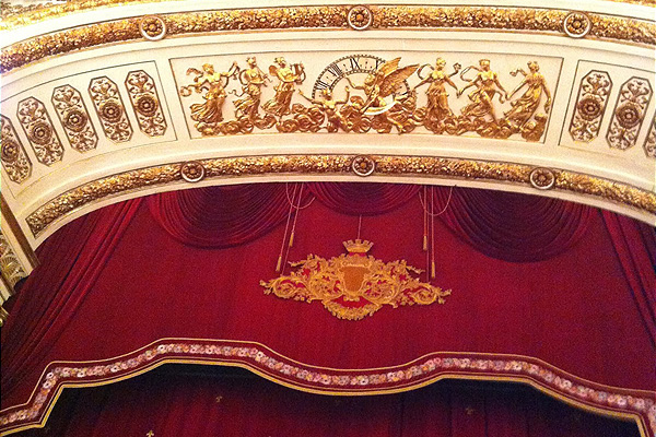 Teatrul San Carlo - Cortine pentru teatre reprezentative | PERONI