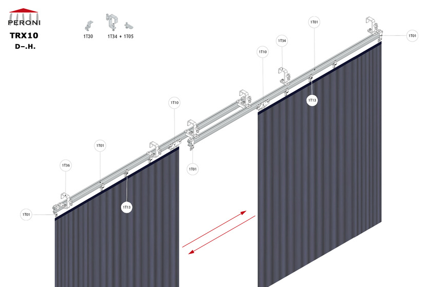 1T - TRX10 - Track systems | PERONI