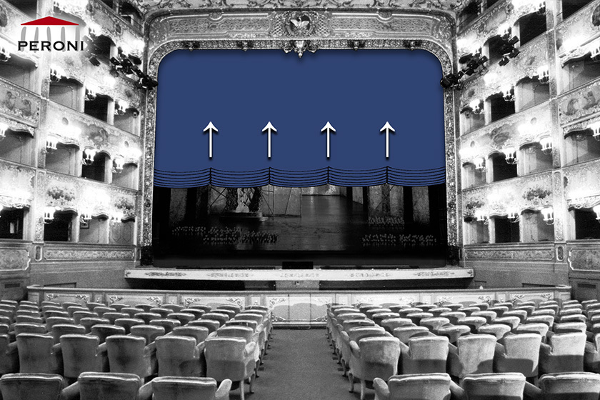 Roman curtains - Typology of curtain | PERONI