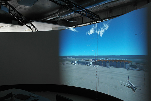 360° Panoramic screen PBL-Blackout - Screens for public places | PERONI