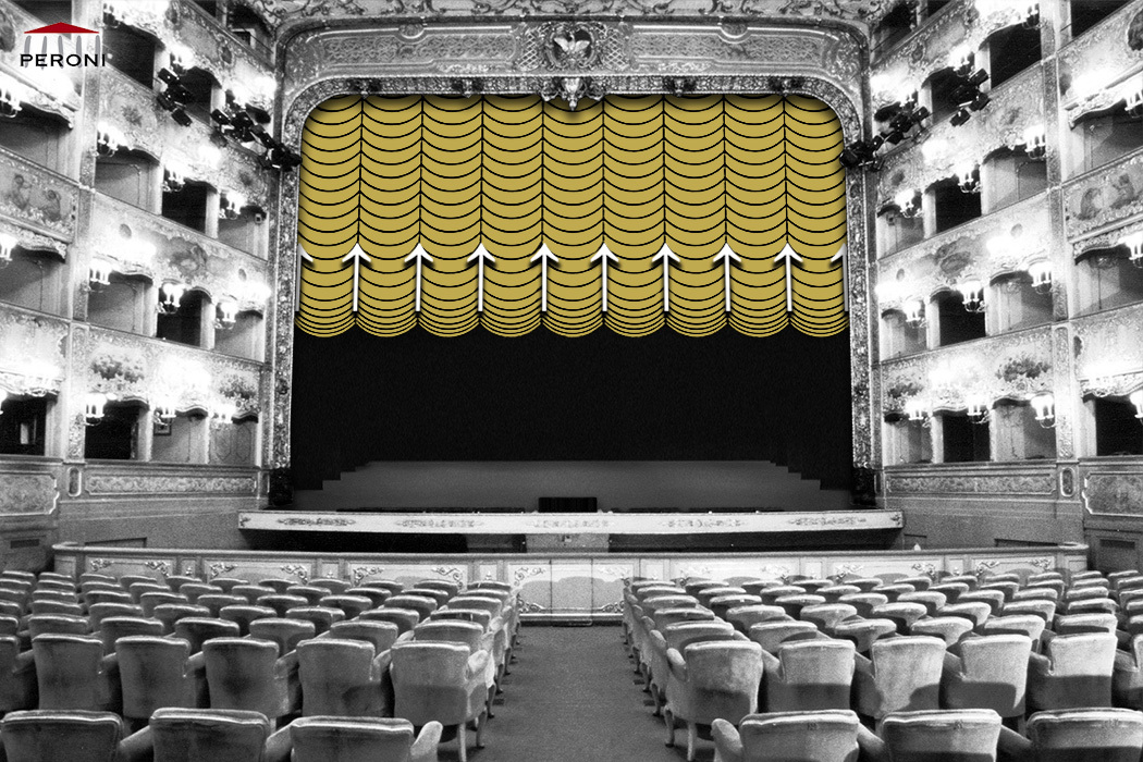 Austrian curtains - Typology of curtain | PERONI