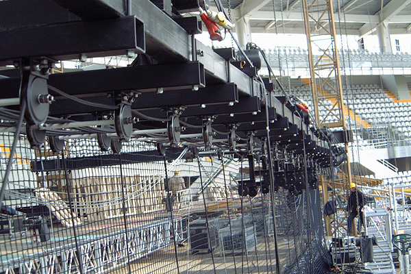 2. Fixed pulleys system - Rigging and stage systems | PERONI