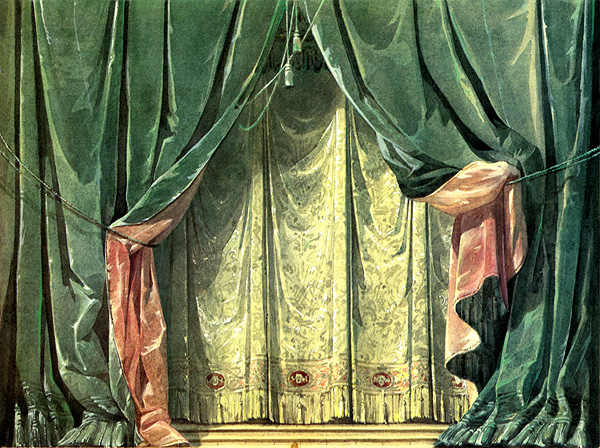 ''The Adventure of the Curtain'' - Main curtains | PERONI