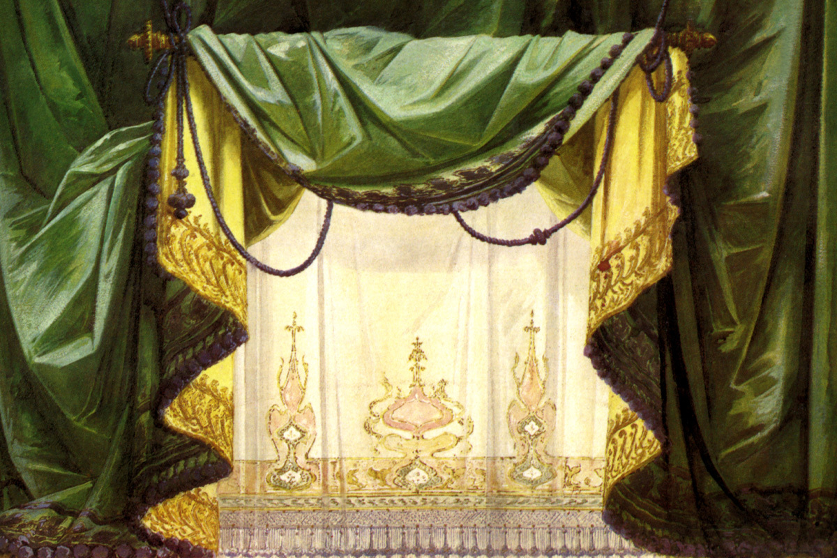''The Adventure of the Curtain'' - Main curtains | PERONI